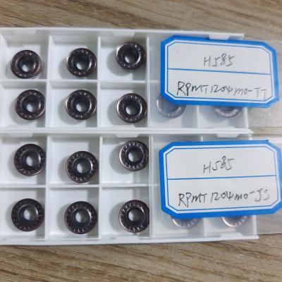 China Insercao de carboneto RPMT1003 RPMT1204mo wolfraamcarbide inzetstukken voor CNC-snijgereedschappen voor staalbewerking Te koop
