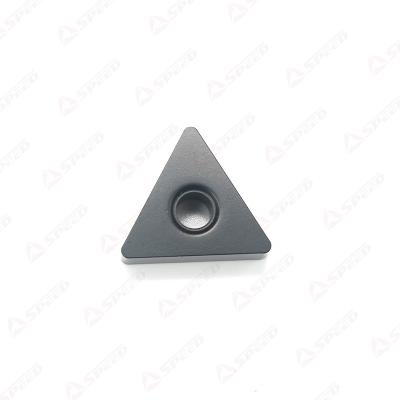 China Lathe Cutting Tools Durable Triangle Turning Inserts Black CVD Coating TNMA160408 for sale