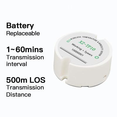 China Battery Powered Remote Monitoring Temperature Sensor 433mhz 868mhz Wireless Thermometer for sale