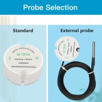 China Battery Powered RS485 Temperature Transmitter Modbus Temperature Sensor with Gateway for sale