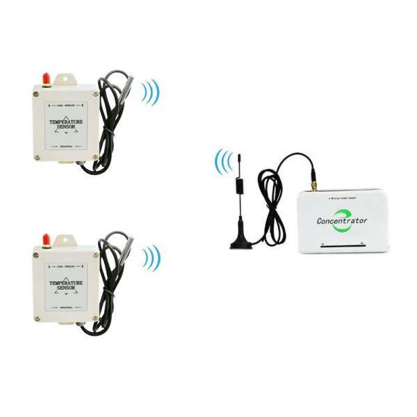 Quality Wireless Long Distance Remote Temperature Monitoring Temperature Sensor Lora Gateway for sale