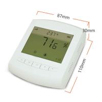 China Wall Type Digital LCD Display Temperature and Humidity Transmitter Probe Lora Wireless Temperature Sensor for sale
