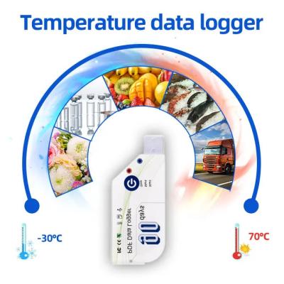 China 90 Days Temperature Recorder Single Use USB Temperature Data Logger with PDF report for sale