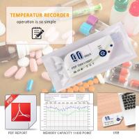 China Single-use Usb Disposable Data Logger Temperature Data logger For Fruit And Vegetables Cold Chain for sale