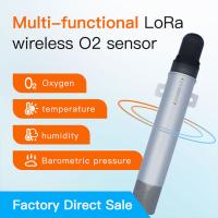 China Long Range Oxygen Detector Lora Wireless O2 Sensor with 0-25% Range for sale