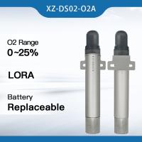 China Long Range Oxygen Detector Lora Wireless O2 Sensor with 0-25% Range for sale