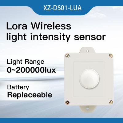China Long-distance wireless transmission temperature monitoring lora wireless light sensor for sale