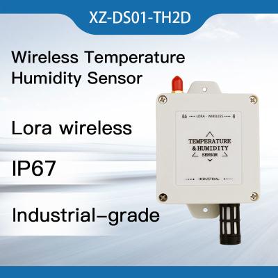 China Long Range Iot Sensors Wireless Lora Temperature Humidity Sensor Temperature Monitoring System for sale