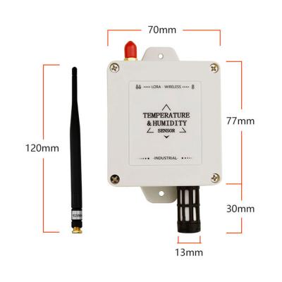 China Long Range Iot Sensors Wireless Lora Temperature Humidity Sensor Temperature Monitoring System for sale