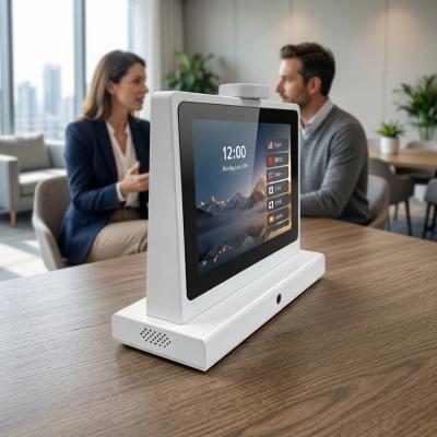 China 10 Inch Dual-Screen Translator Machine WiFi Network Online Translation Device with MIC Array HDMI USB for sale