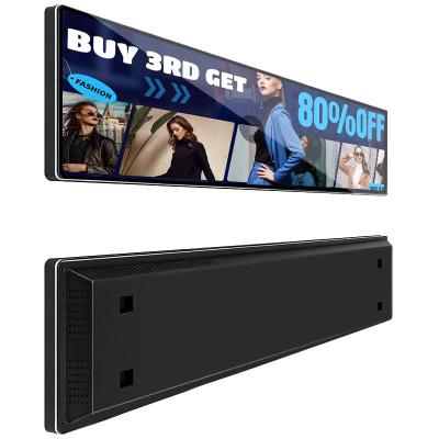 China BOE 24 28 Inch 500 700 Nits High Brightness Display LCD Panel 2560(RGB)*720 Stretched bar Indoor Digital Screens for sale
