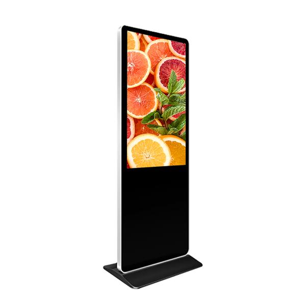 Quality 65 Inch Interactive IPS Kiosk Touch Screen Floor Standing Advertising Screen for sale