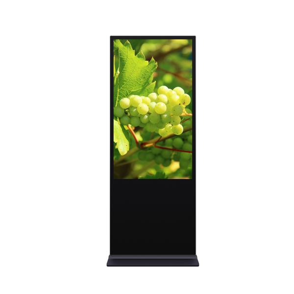 Quality 65 Inch Interactive IPS Kiosk Touch Screen Floor Standing Advertising Screen for sale