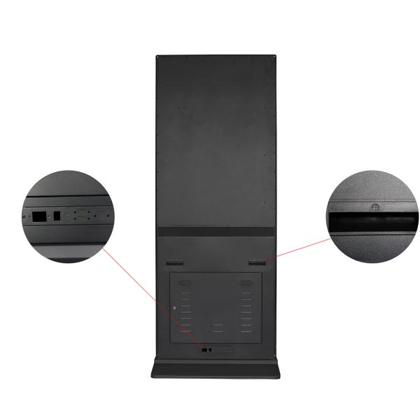 Quality 65 Inch Interactive IPS Kiosk Touch Screen Floor Standing Advertising Screen for sale