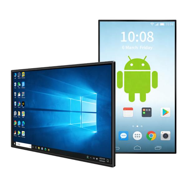 Quality MJK Android 32 Inch Wall Mount Smart LCD Digital Poster OEM Indoor Advertising for sale