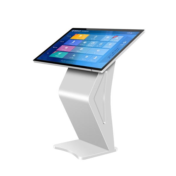 Quality 49-Inch S-Shape Landscape Advertising Display Interactive Query Machine 4K Touch for sale