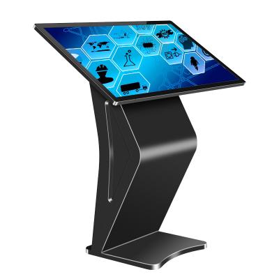China 43-Inch Android Smart Video Touch Screen Kiosk Indoor Interactive Information Digital Display Board for sale