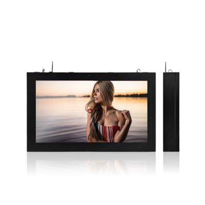 China 43-55 Inch HD Touch Screen LCD Outdoor Digital Signage Display Shopping Mall Station Wall-Mounted Advertising Machine for sale