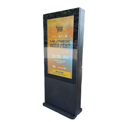 China MJK 32 Inch Outdoor Digital Signage Brightness 2000 Nits CMS Subway OEM Option Shopping Mall Retail Agency for sale