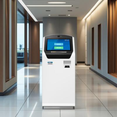 China 17/19 Inch QMS Kiosk Manufacturer Self Service Touch Sreen Kiosk Information Queue Management System Queuing Kiosk for sale