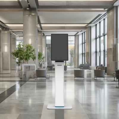 China MJK Electronic Indoor Queue Management System Touch Kiosk with Ticket Dispenser for Bank Equipment for sale