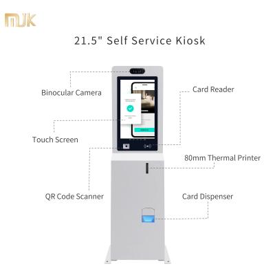 China MJK Wholesale Android/Windows Indoor Payment Kiosk Self-Payment Touch Screen POS Machine Barcode Reader SDK Function OEM/ODM for sale