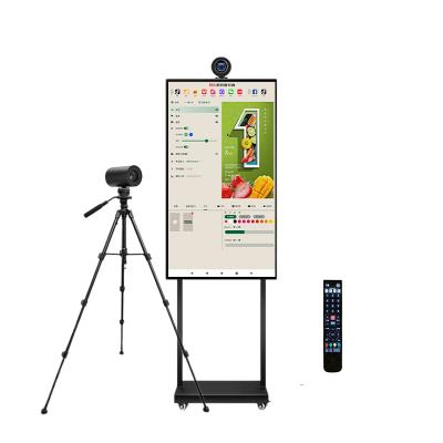 China MJK 55 Inch TikTok Live Streaming Broadcasting Equipment 10-Point Capacitive Touch Screen Android 11 FHD Resolution Dimensity for sale