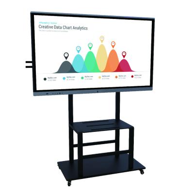 China MJK 55 Inch OEM Interactive Whiteboard Durable Full Color 1080p HD Display 1 Year Indoor Use Infrared Touch for School Education for sale