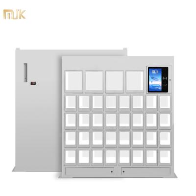 China Smart Electronic Lock Parcel Locker with Windows Android OS Assembled Structure 18 Compartments for Security Storage for sale