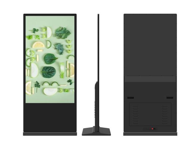 Quality 65 Inch Floor Standing Digital Signage Kiosk Totem Advertising Player for sale