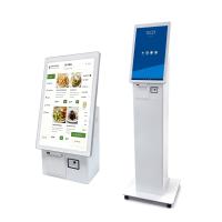 China 21.5 Inch Screen Size Custom Kiosk Design Self Ordering Kiosk Supporting Android Windows or LINUX OS for sale