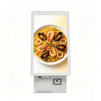 China 21.5 Inch Screen Size Custom Kiosk Design Self Ordering Kiosk Supporting Android Windows or LINUX OS for sale