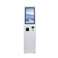 China Touch Screen Payment Kiosk with Capacitive Touch Screen 80mm Thermal Printer and Optional Camera Printer QR Code Scanner for sale