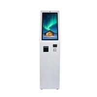 China Touch Screen Payment Kiosk with Capacitive Touch Screen 80mm Thermal Printer and Optional Camera Printer QR Code Scanner for sale