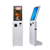 China Touch Screen Payment Kiosk with Capacitive Touch Screen 80mm Thermal Printer and Optional Camera Printer QR Code Scanner for sale