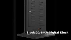 32 Inch Floor Standing Digital Signage Kiosk Display
