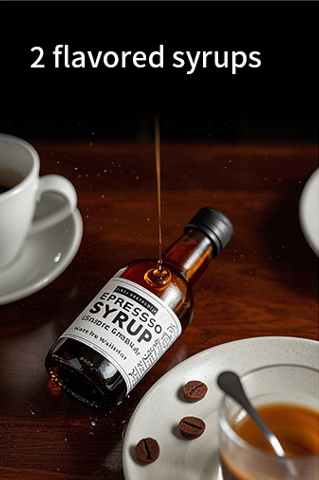 Commercial espresso machine front view