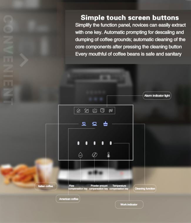 Full Automatic Smart Coffee Machine Portable - complete setup