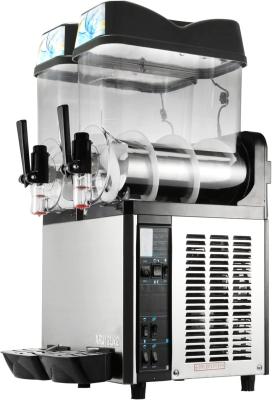 China Fruit Juice Frozen Slush Machine 240V Double Bowls Margarita for sale