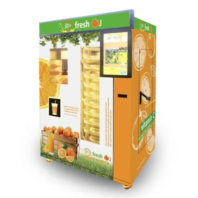 China 12 Classic Design Fresh Orange Juice Vending Machine for sale