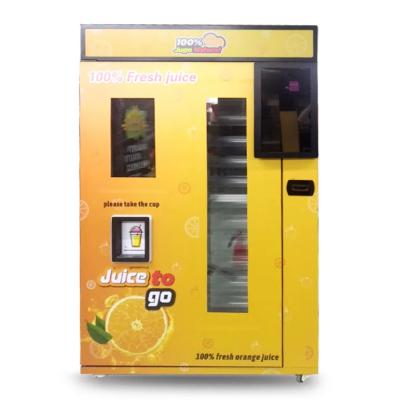 China Automatic Orange Juice Vending Machine with Embraco R134a Compressor for sale