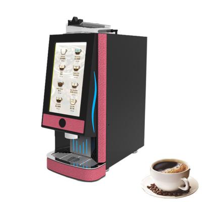 China New Design Fully Automated Coffee Machine Vending Machine with Freshly Ground Beans and Variety of Ingredients for sale