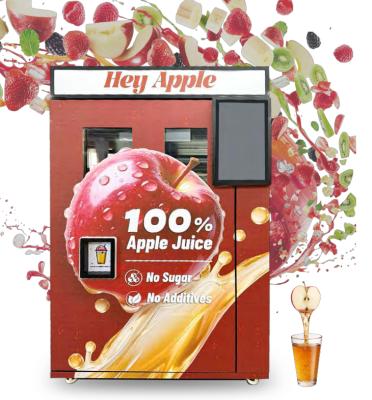China Apple Juice Vending Machine with 21.6-inch LCD Touch Screen Full Machine Cooling and Multiple Payment Options for sale