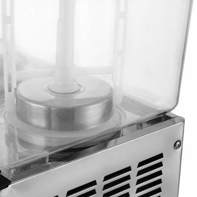 China 10 Liters Cold Drink Dispenser Machine / Fruit Juice Dispenser with Paddle Stirring System for sale