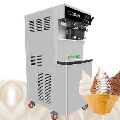 China Large Panel Soft Serve Ice Cream Equipment Touch Screen Floor Standing for sale