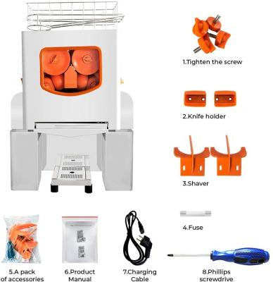 China 370W 25pc/Min drukte vers Automatische Oranje Juicer-Machine Te koop