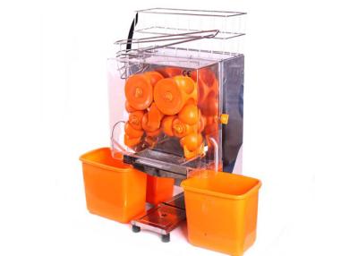 China Automatische kommerzielle orange Juicer-Maschinen-Klarsichtdeckel zu verkaufen