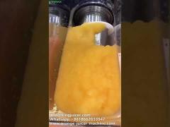 Máquina Van/máquina congelada da lama do gelo do supermercado 600w do suco com compressor de Aspera