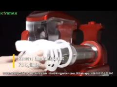 Rotary Ice Drink Slush Machine 2 Bowls With LED Light