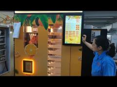 Konmax fresh squeezed orange juice vending machine